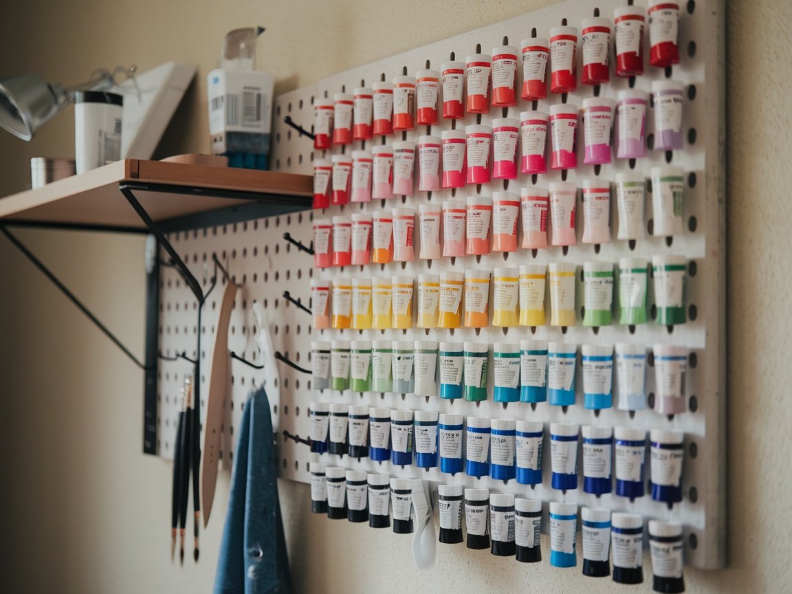 8 Acrylic Paint Tube Storage Ideas to Organize Your Art Room - Billy ...