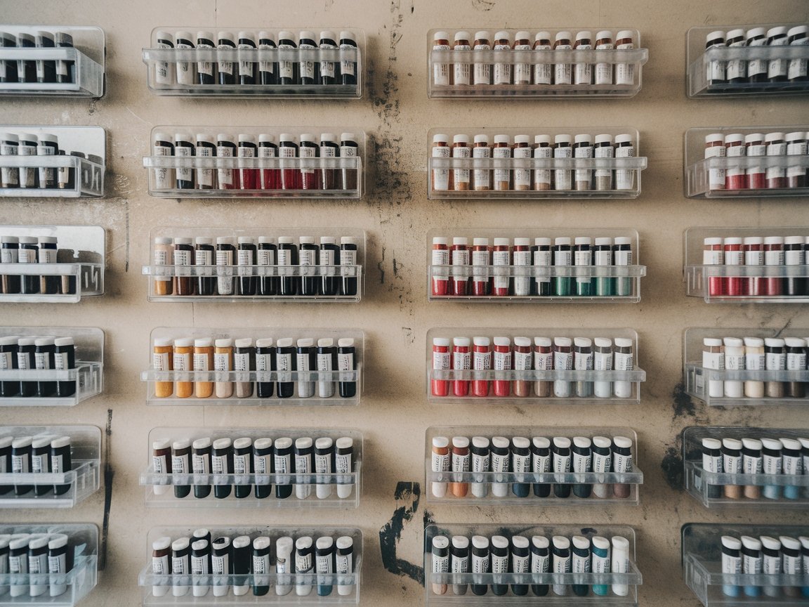 8 Acrylic Paint Tube Storage Ideas to Organize Your Art Room - Billy ...