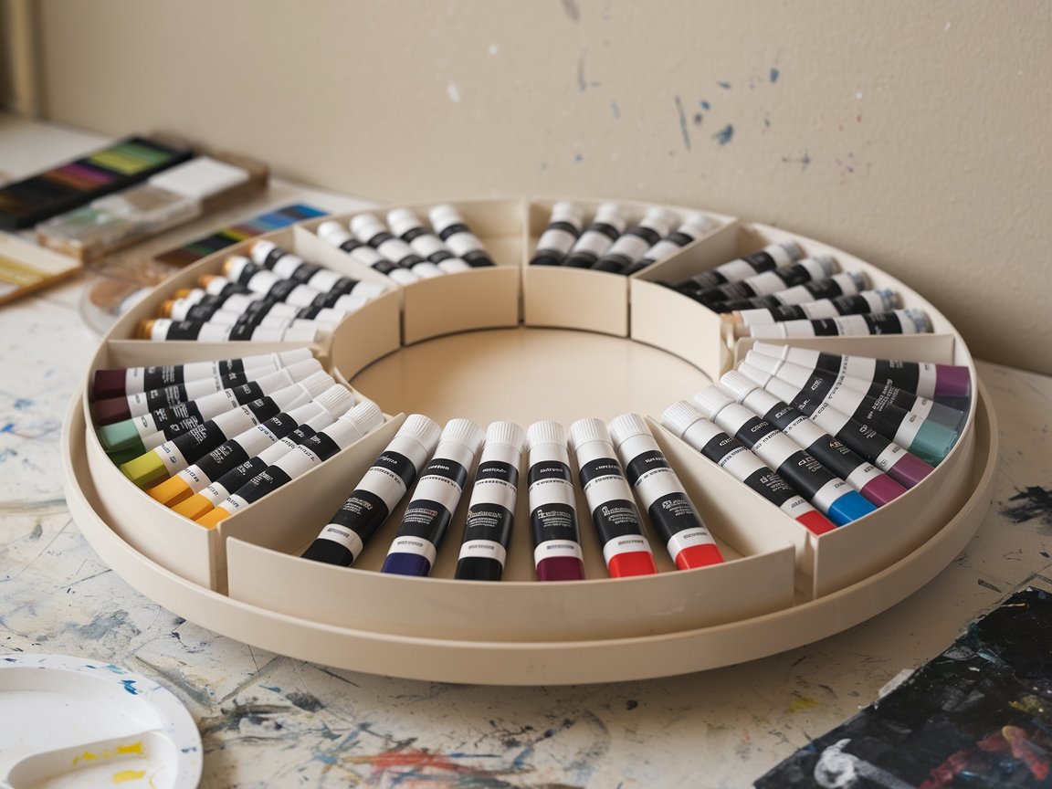 8 Acrylic Paint Tube Storage Ideas to Organize Your Art Room - Billy ...